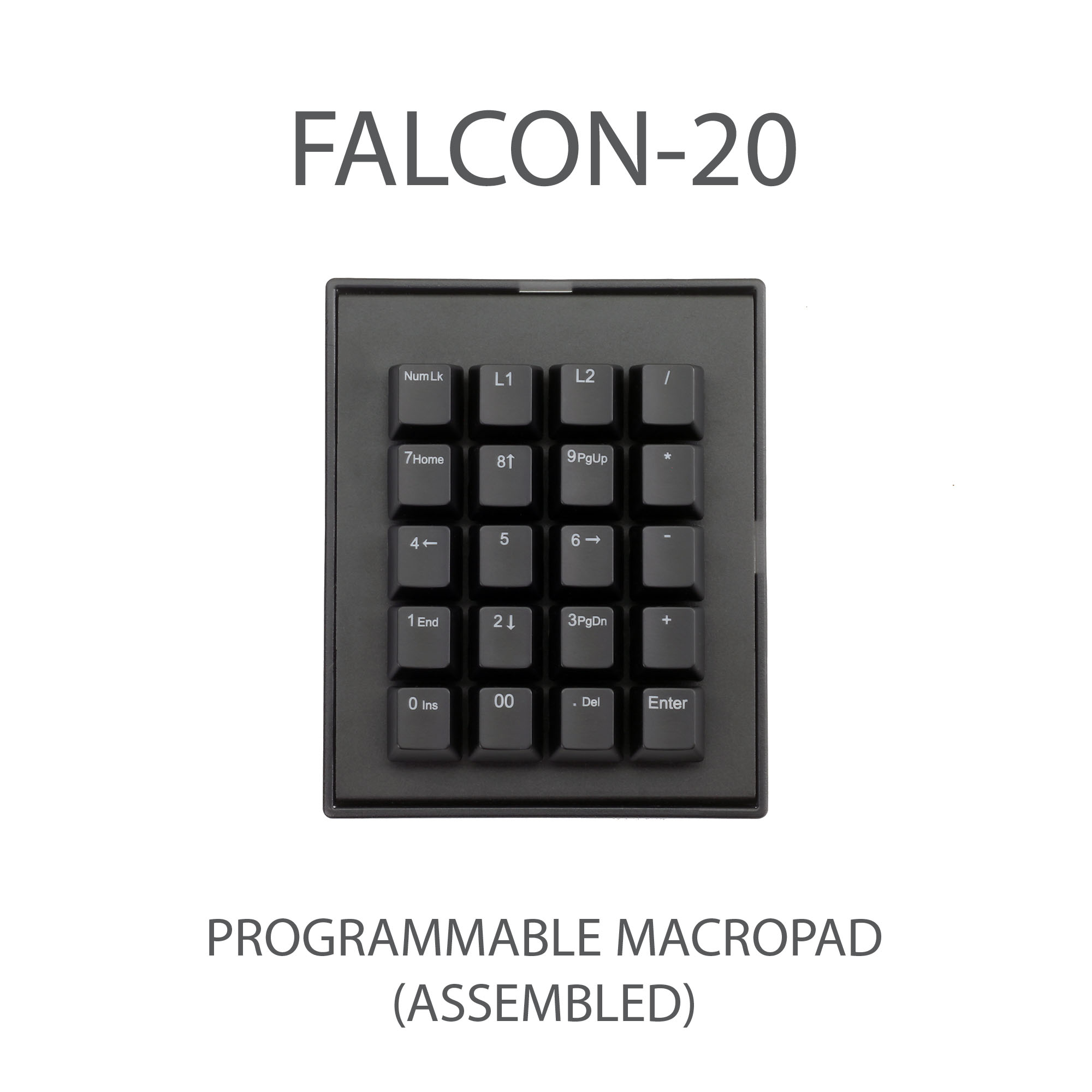 MAX FALCON-20 RGB Custom Programmable Mini Macropad Mechanical Keyboard ... MAX FALCON-20 RGB Custom Programmable Mini Macropad Mechanical Keyboard ...